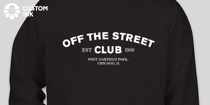 Off The Street Club Swag Store: Black Crewneck Sweatshirt in Original ...