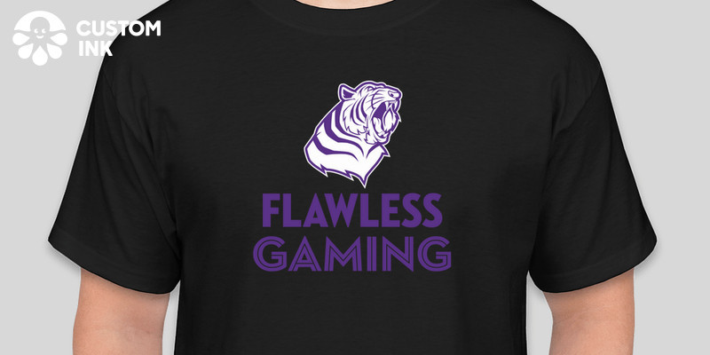 Flawless Gaming Merch Custom Ink Fundraising