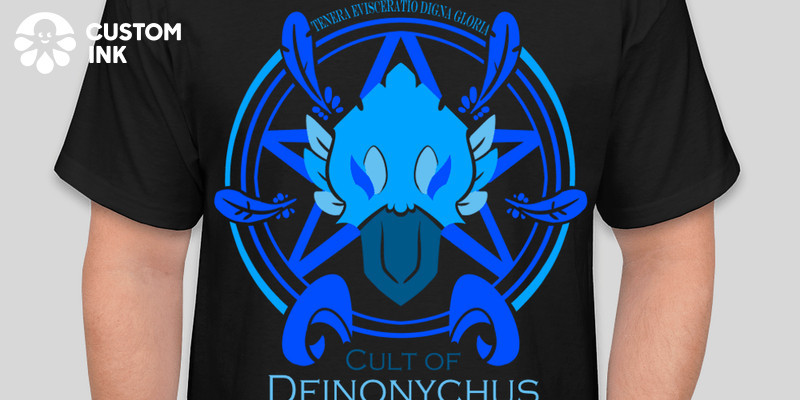 Cult Of Deinonychus Custom Ink Fundraising