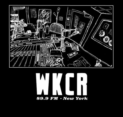 WKCR Station Shirt Custom Ink Fundraising