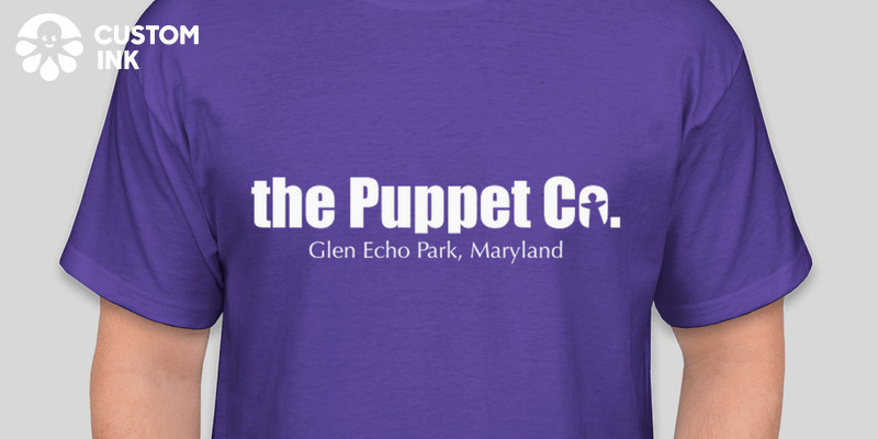 The Puppet Co. T-shirts August Order Custom Ink Fundraising