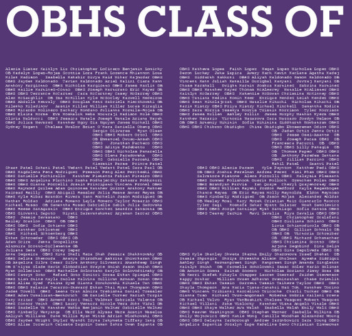 OBHS CLASS OF 2023 T-Shirts Custom Ink Fundraising