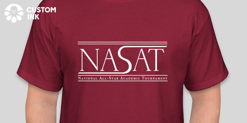 We're selling shirts and hoodies for the 2021 NASAT! Custom Ink Fundraising