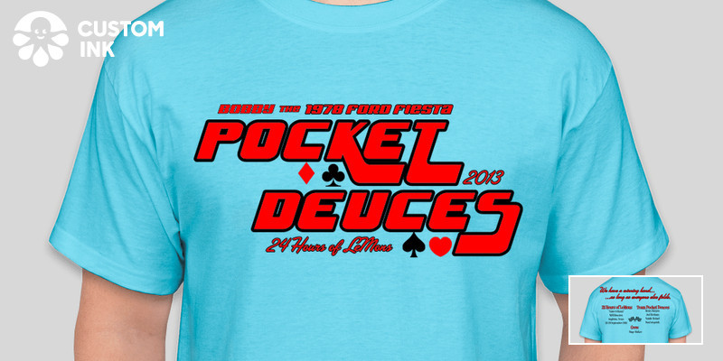 Team Pocket Deuces at Gator-O-Rama Custom Ink Fundraising