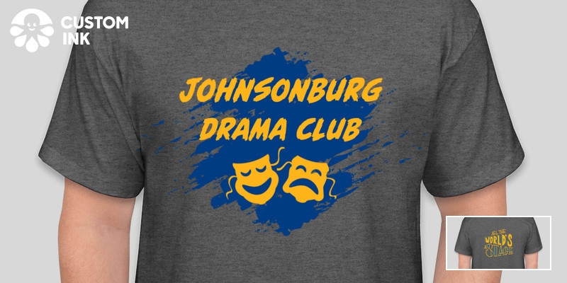 Johnsonburg Drama Club Custom Ink Fundraising