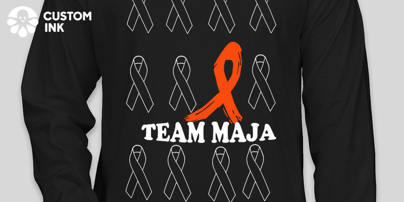 Team Maja shirts! Custom Ink Fundraising