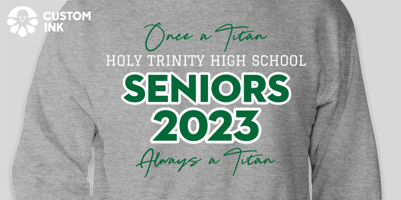 Holy Trinity High School Senior Class Fundraiser Custom Ink Fundraising
