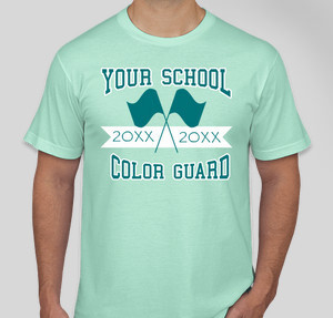 Color Guard T-Shirt Designs - Designs For Custom Color Guard T-Shirts ...