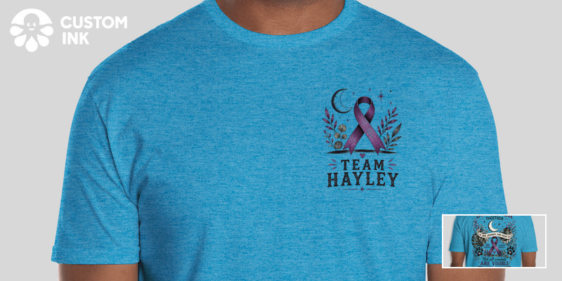 Help Hayley Find Answers at Mayo Clinic Custom Ink Fundraising