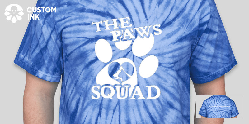 The Paws Squad Custom Ink Fundraising