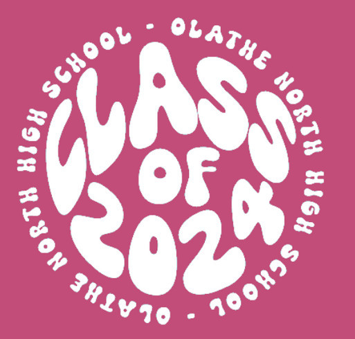 2024 Olathe North High School Senior class shirts Custom Ink Fundraising