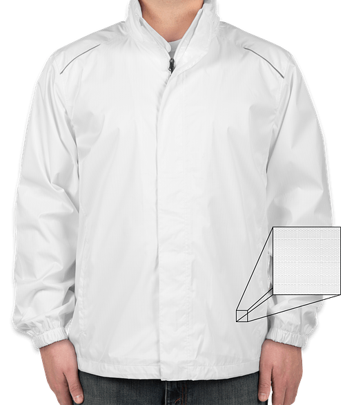 Custom Core 365 Waterproof Ripstop Jacket - Design Rain Jackets Online ...