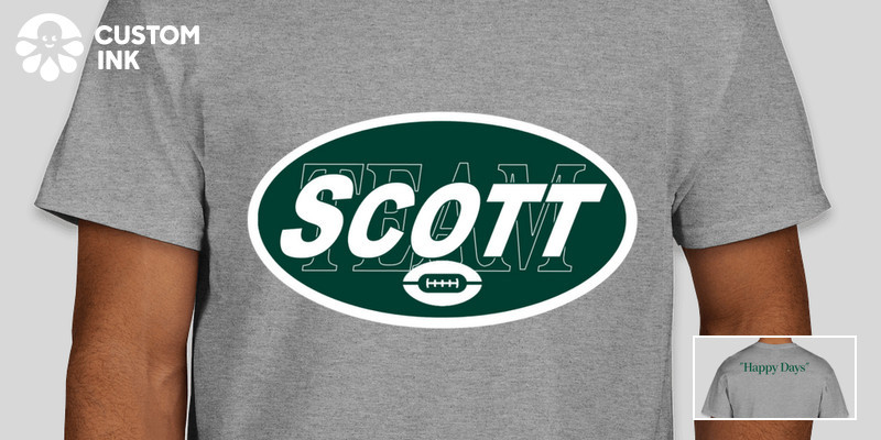 Team Scott Custom Ink Fundraising