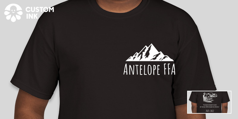 Antelope FFA Chapter Shirt 2021-2022 Custom Ink Fundraising