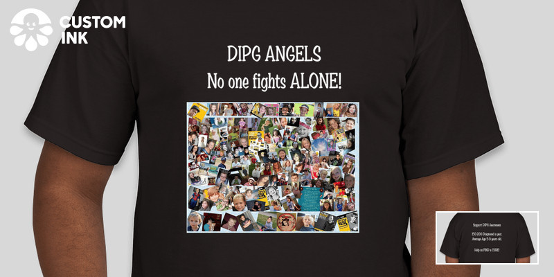 DIPG ANGELS Custom Ink Fundraising