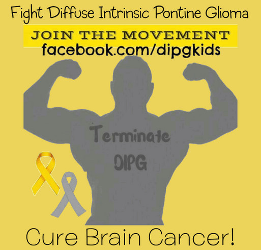 DIPG Awareness Shirt - with warrior names on the back Custom Ink ...