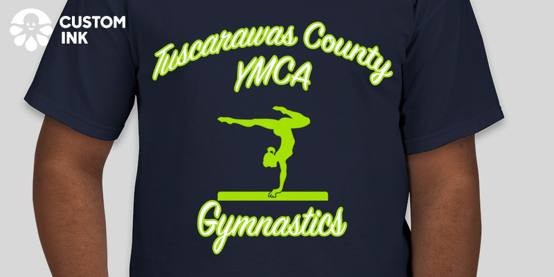 Tuscarawas County YMCA Gymnastics Custom Ink Fundraising