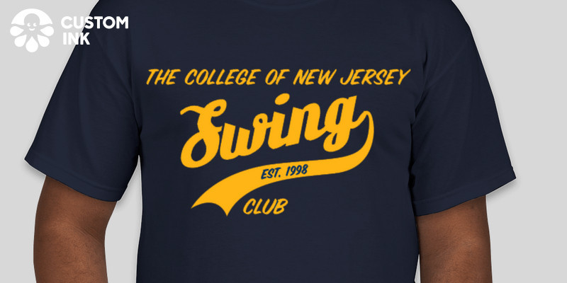 TCNJ Swing Club Shirts Custom Ink Fundraising