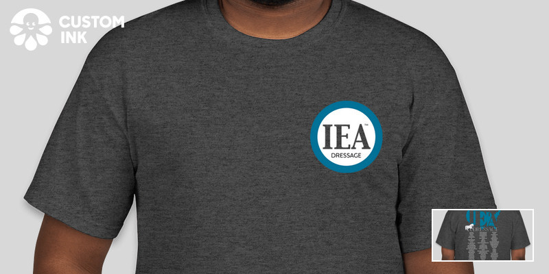 IEA Dressage post season shirt sale Custom Ink Fundraising
