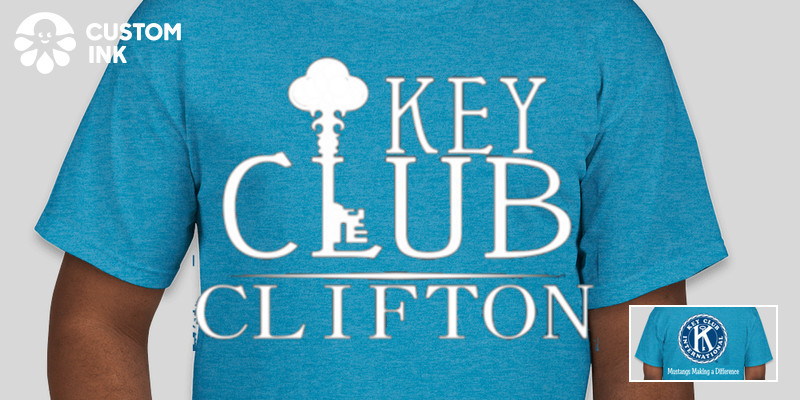 Key Club Shirt Blue Custom Ink Fundraising