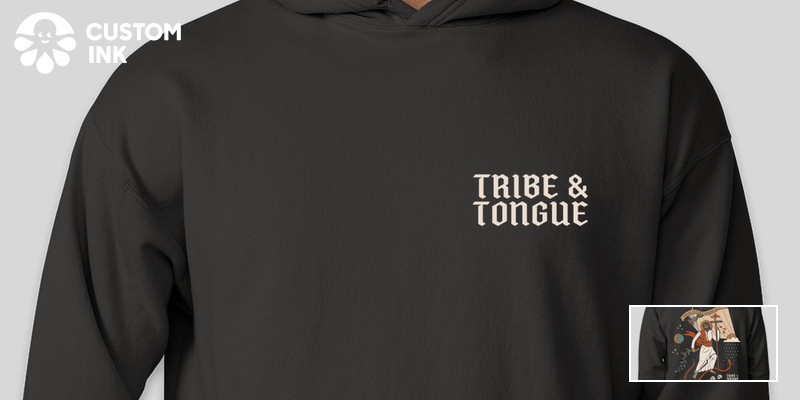 Tribe & Tongue Merch Custom Ink Fundraising
