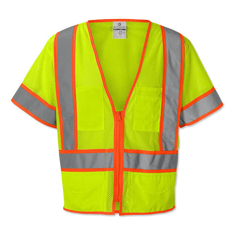 Custom Safety Vests, Design Custom Safety Vests w/ Your Logo